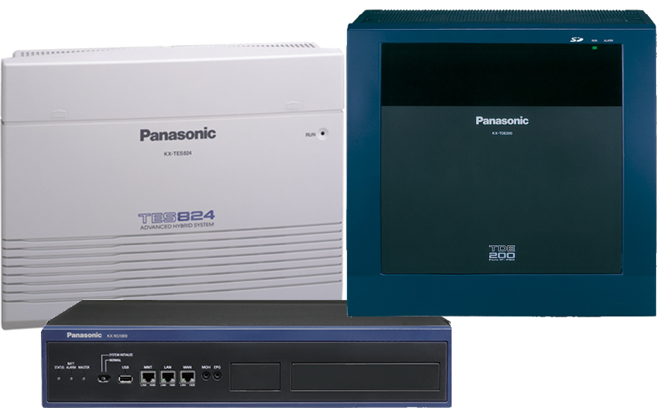 Conmutadores Panasonic IP PBX KX-NS1000, tarjetería NS-500