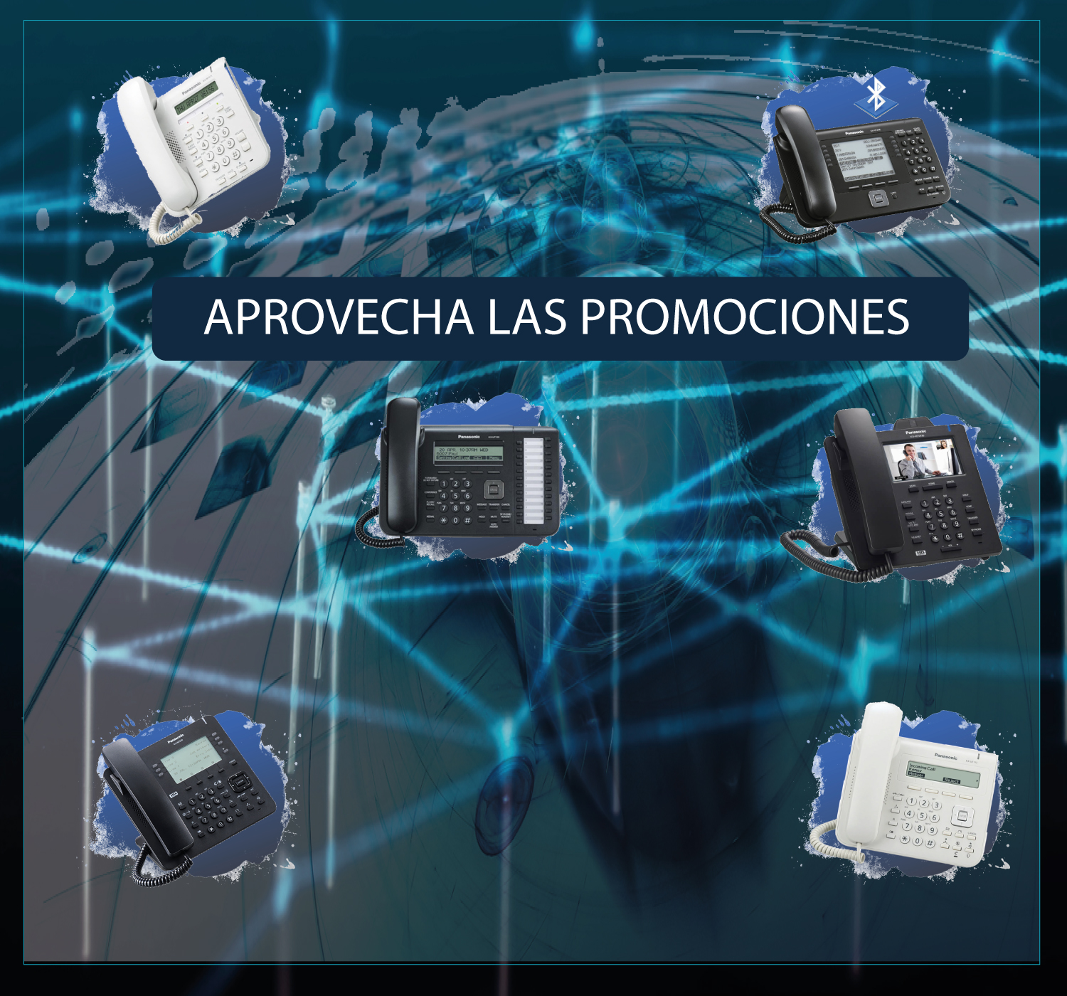 Teléfonos IP y Teléfonos SIP Panasonic de alta gama